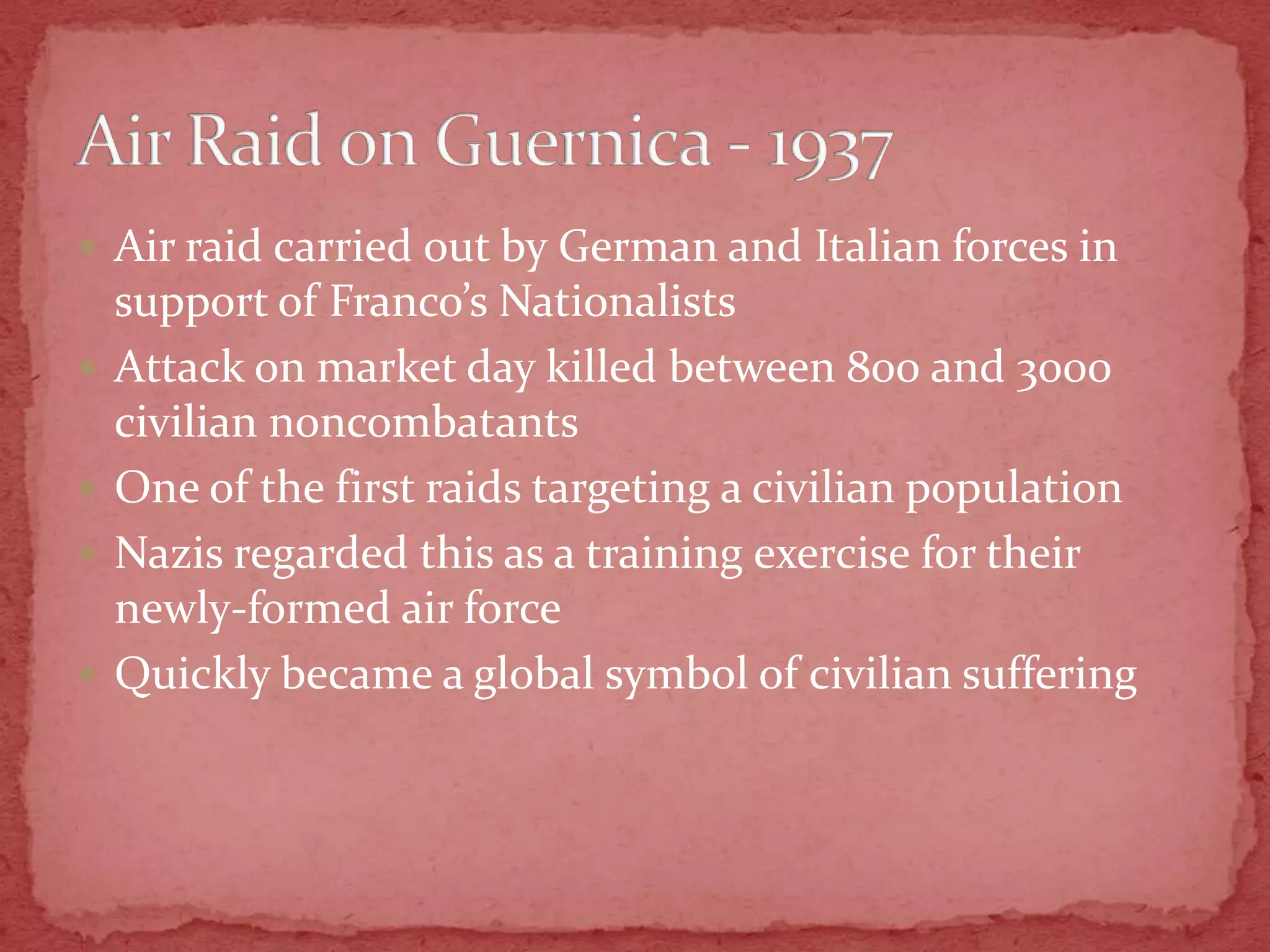 Spanish civil war | PPTX | Politics