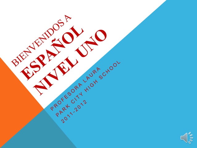 Spanish class ppt | PPT