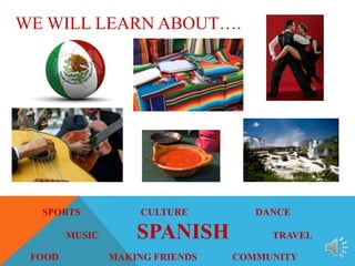 Spanish class ppt | PPT