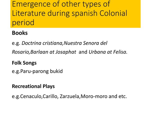Spanish Colonia-HISTORY AND SOCIAL SCIENCE | PPT