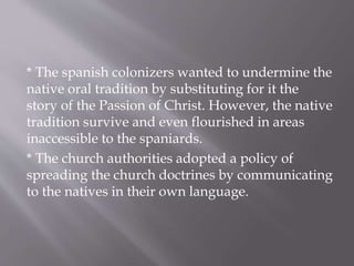 Spanish colonial and pre colonial text | PPT