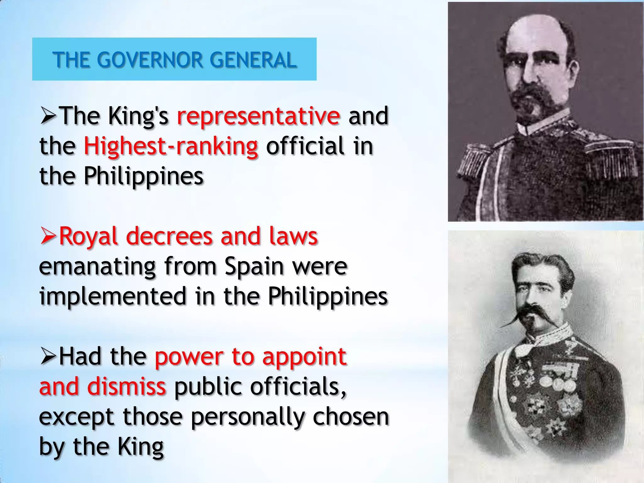 Spanish colonial government part i | PPTX