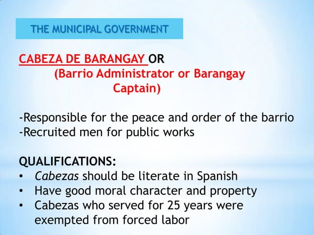 Spanish colonial government part ii | PPTX