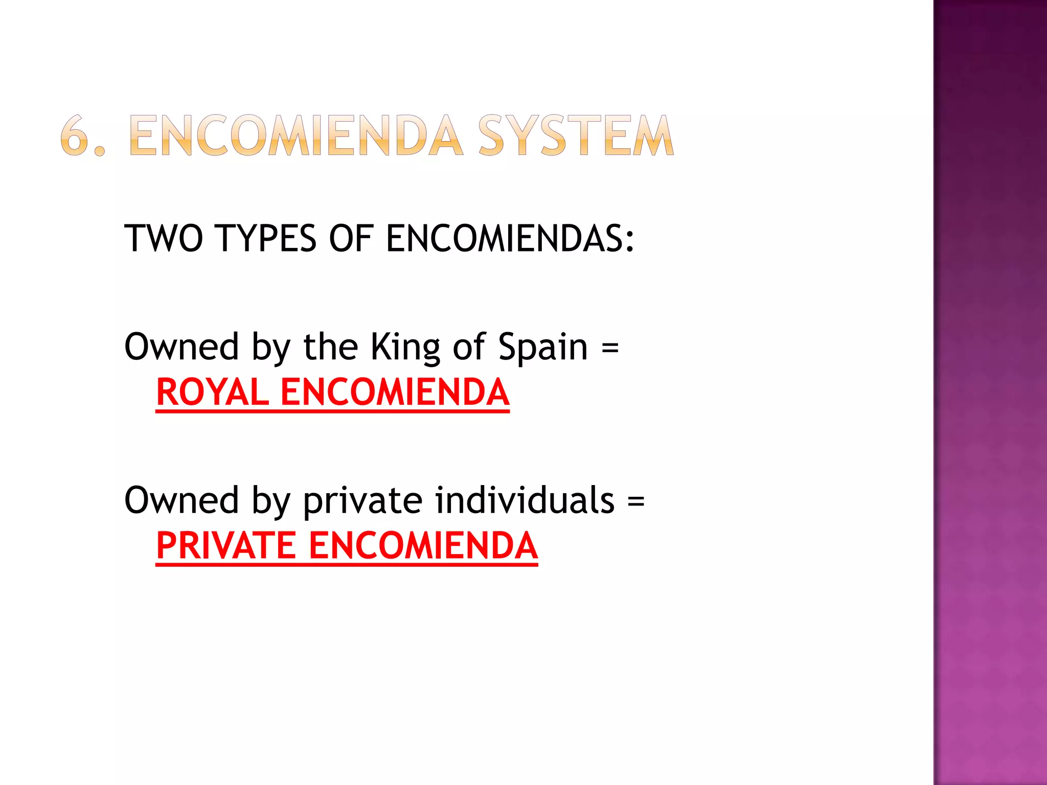 Spanish colonial government part iii | PPTX