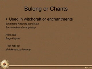 Spanish and Pre-Colonial Text | PPTX