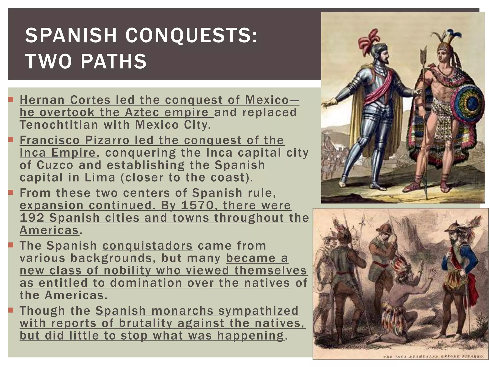 Spanish colonization | PPTX