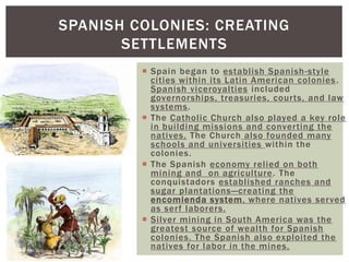 Spanish colonization | PPTX
