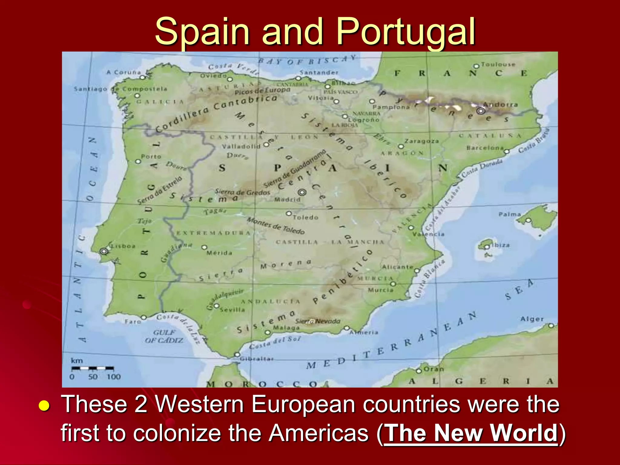 Spanish Conquest in America and Competing in North America | PPTX