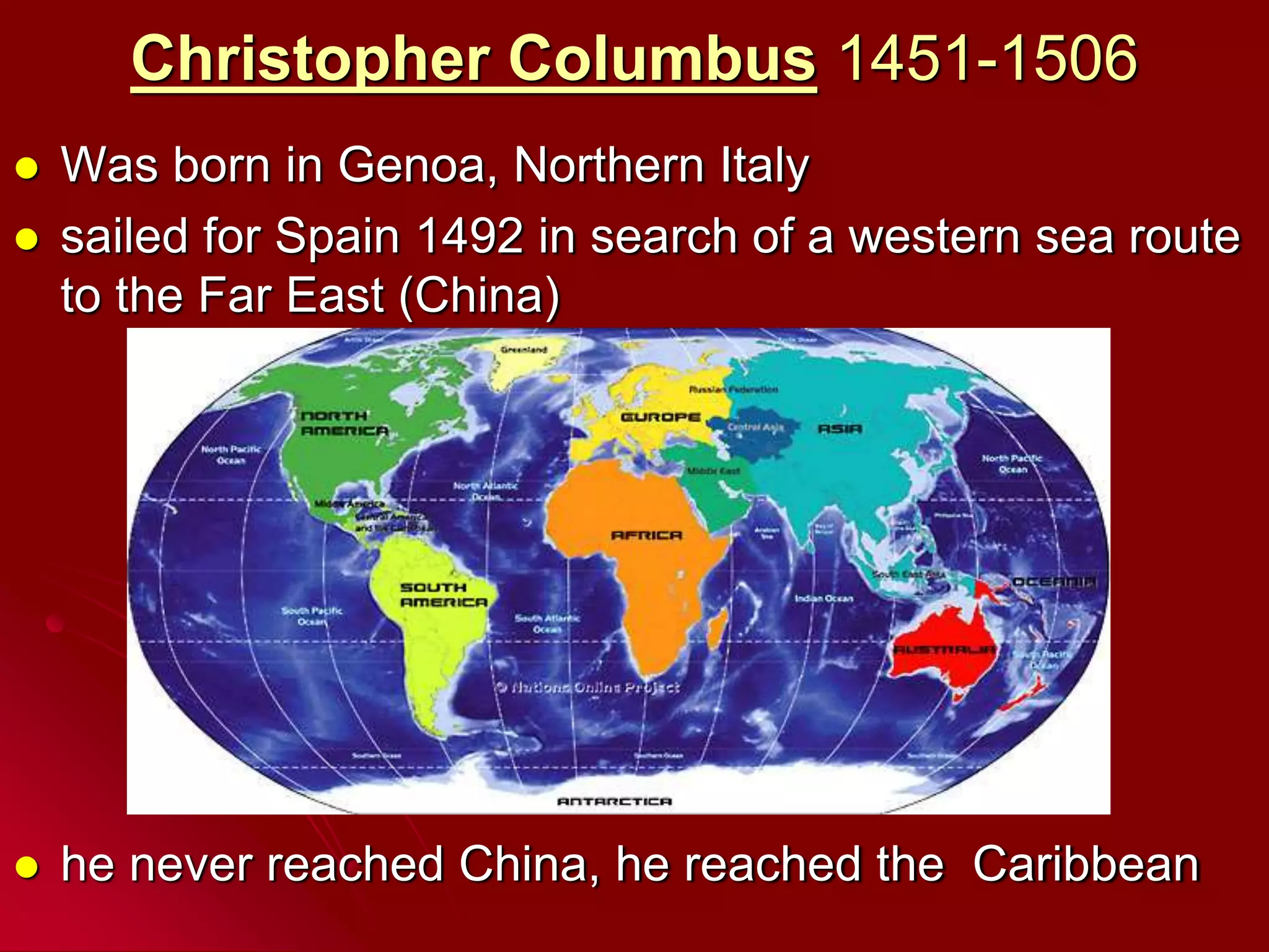 Spanish Conquest in America and Competing in North America | PPTX