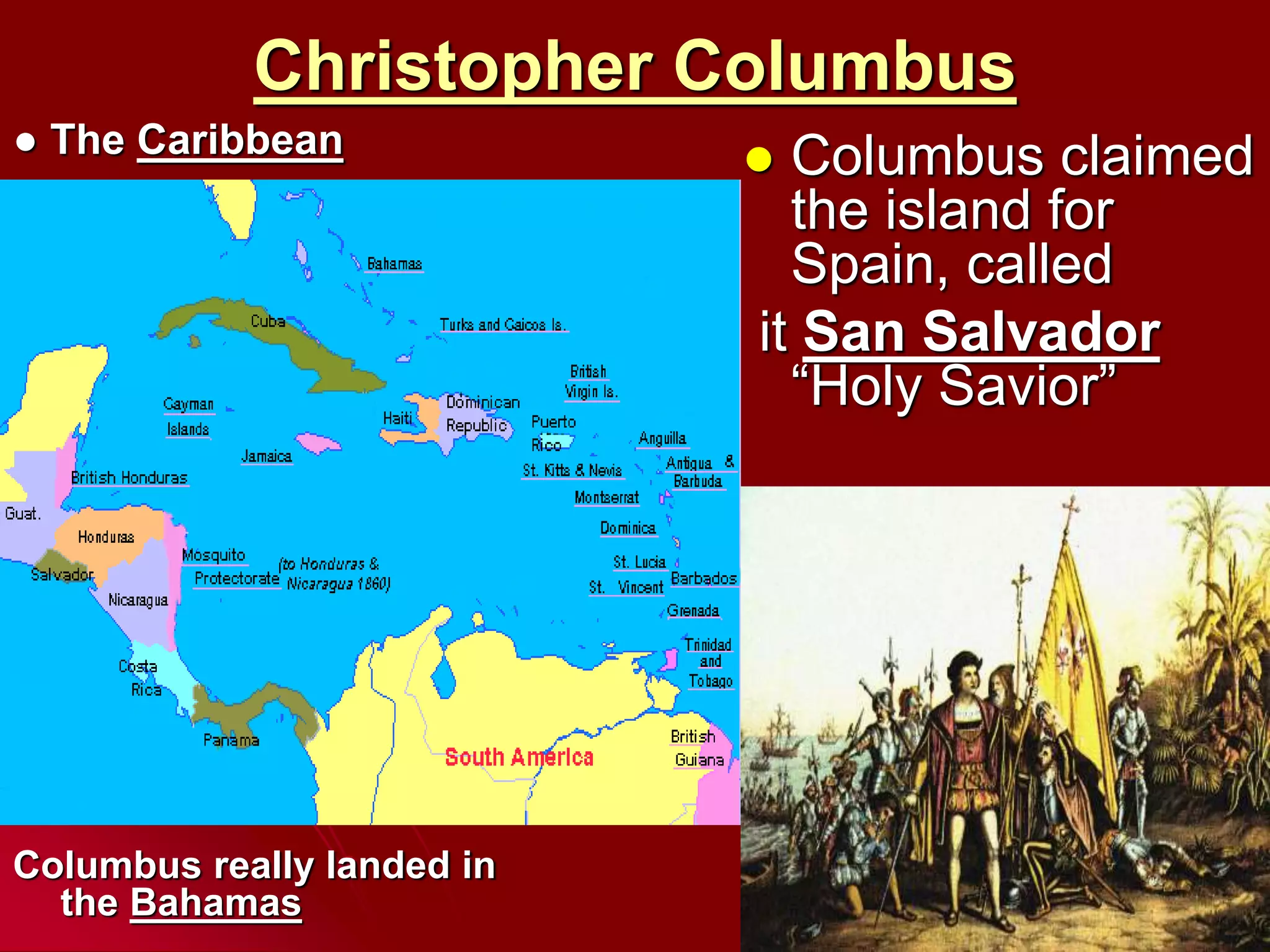 Spanish Conquest in America and Competing in North America | PPTX