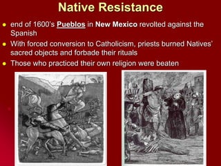 Spanish Conquest in America and Competing in North America | PPTX