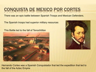 Spanish conquistadors | PPTX