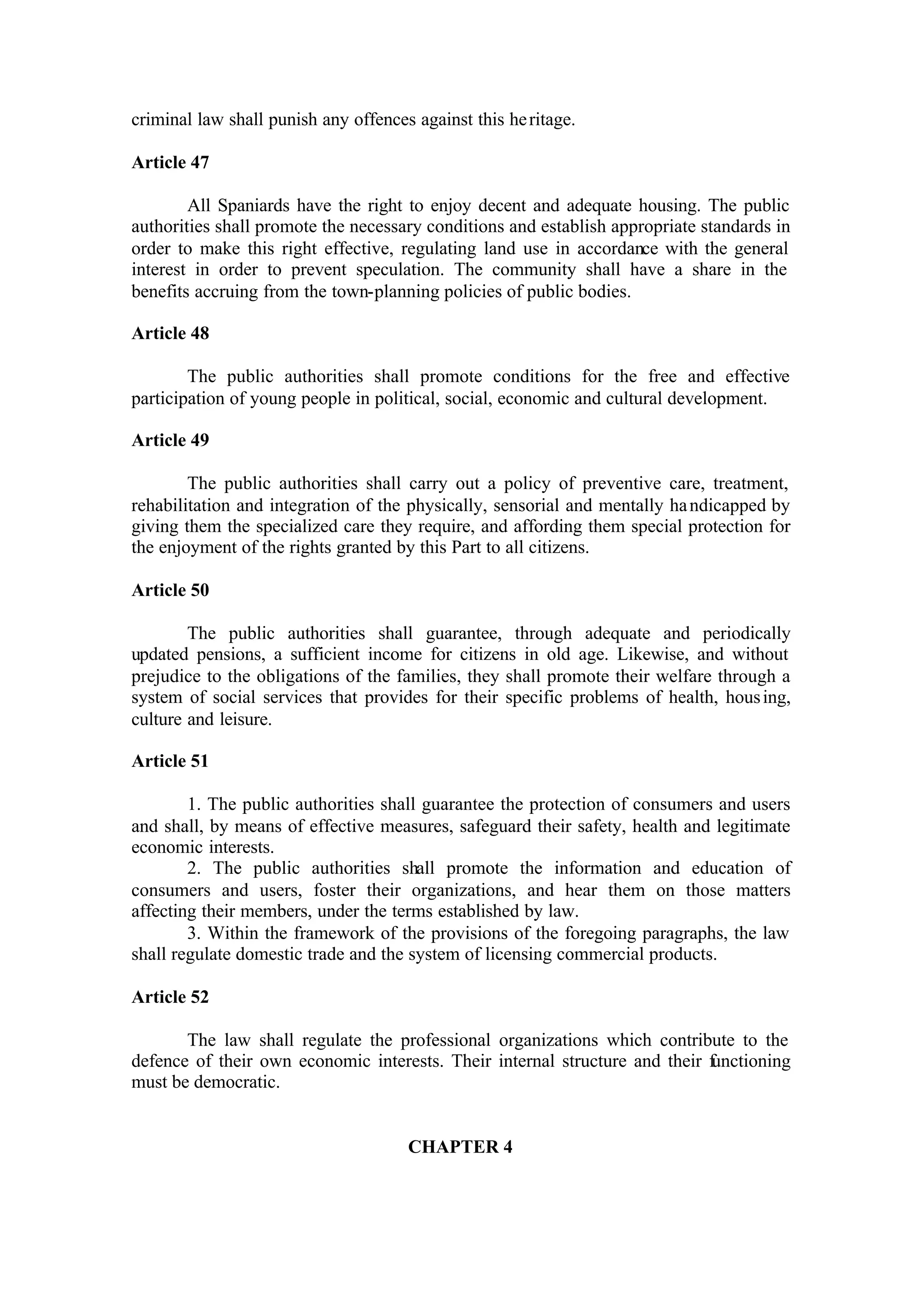 Spanish Constitution In English Pdf