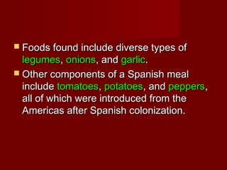 Spanish cooking | PPT