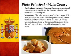 Spanish Main Course