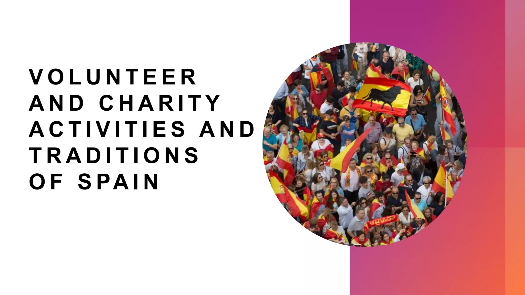 Spanish Culture Volunteering | PPT