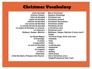 Navidad | PPT | National & Civic Holidays | Holidays