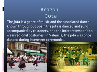 Spanish dances, by Nano, Guillem and Marçal | PPT