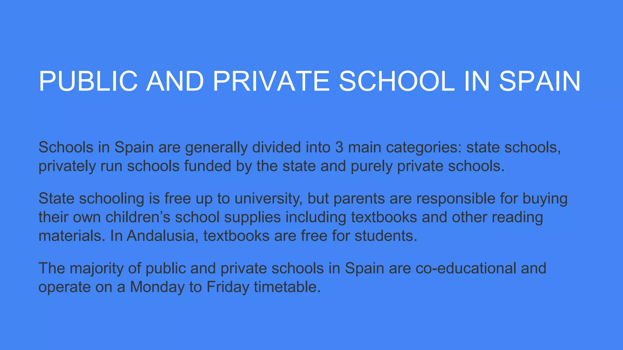 Spanish education system | PPT