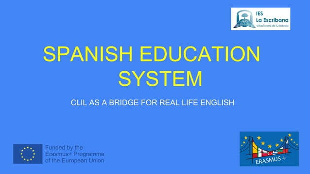 Spanish education system | PPT