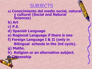 Spanish educative system | PPT