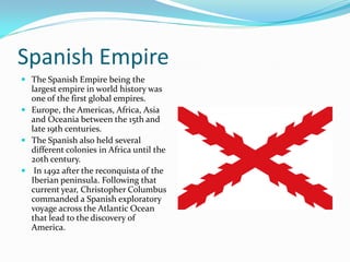 Spanish Empire1 | PPT