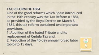 Spanish era (TAXATION) | PPTX