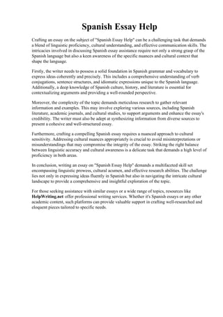 Spanish Essay Help.pdf
