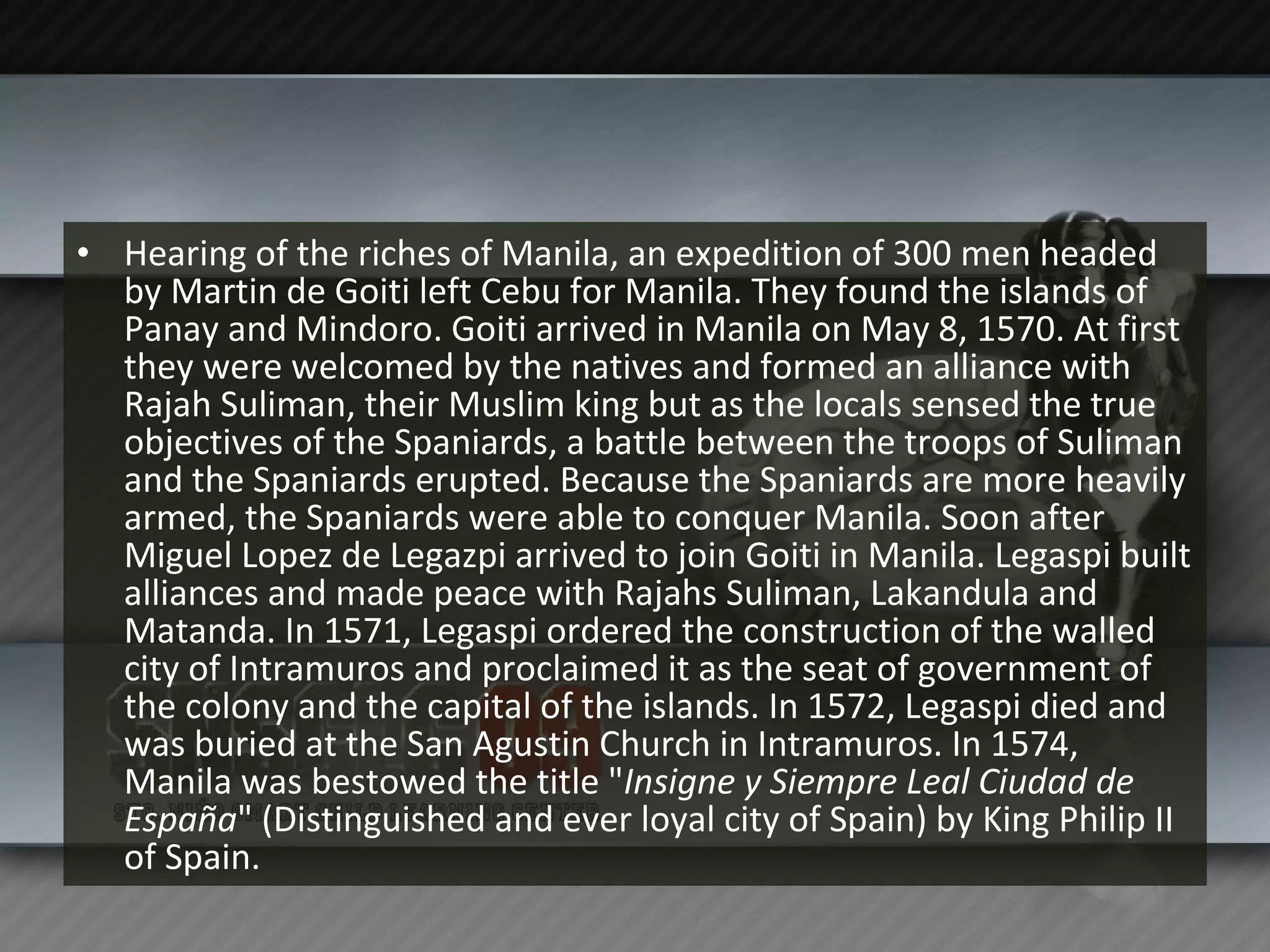 Spanish Expeditions To The Philippines | PPT