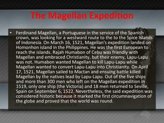 Spanish Expeditions To The Philippines | PPT