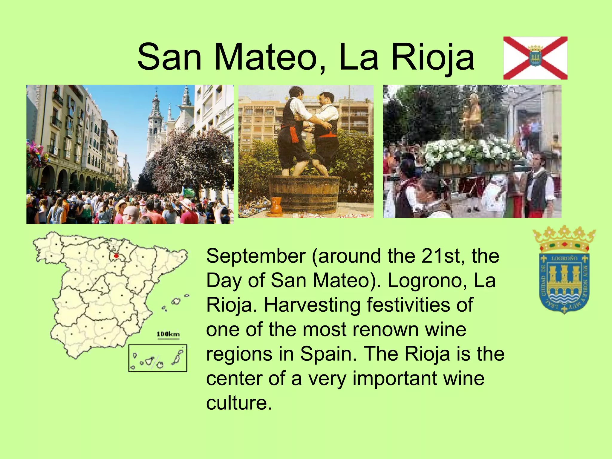 Spanish festivities with answers | PPT