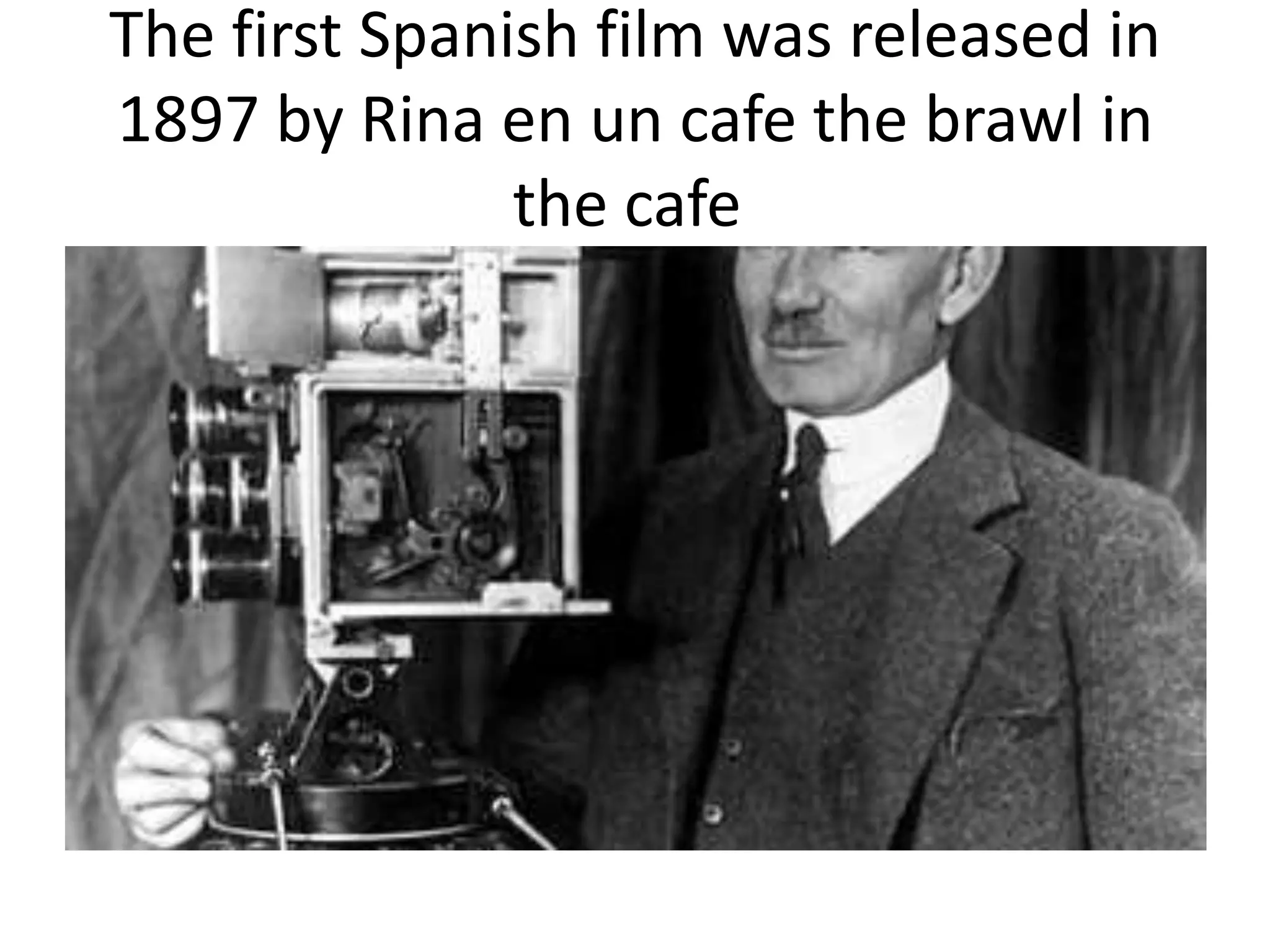 Spanish film history | PPTX