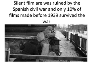 Spanish film history | PPTX
