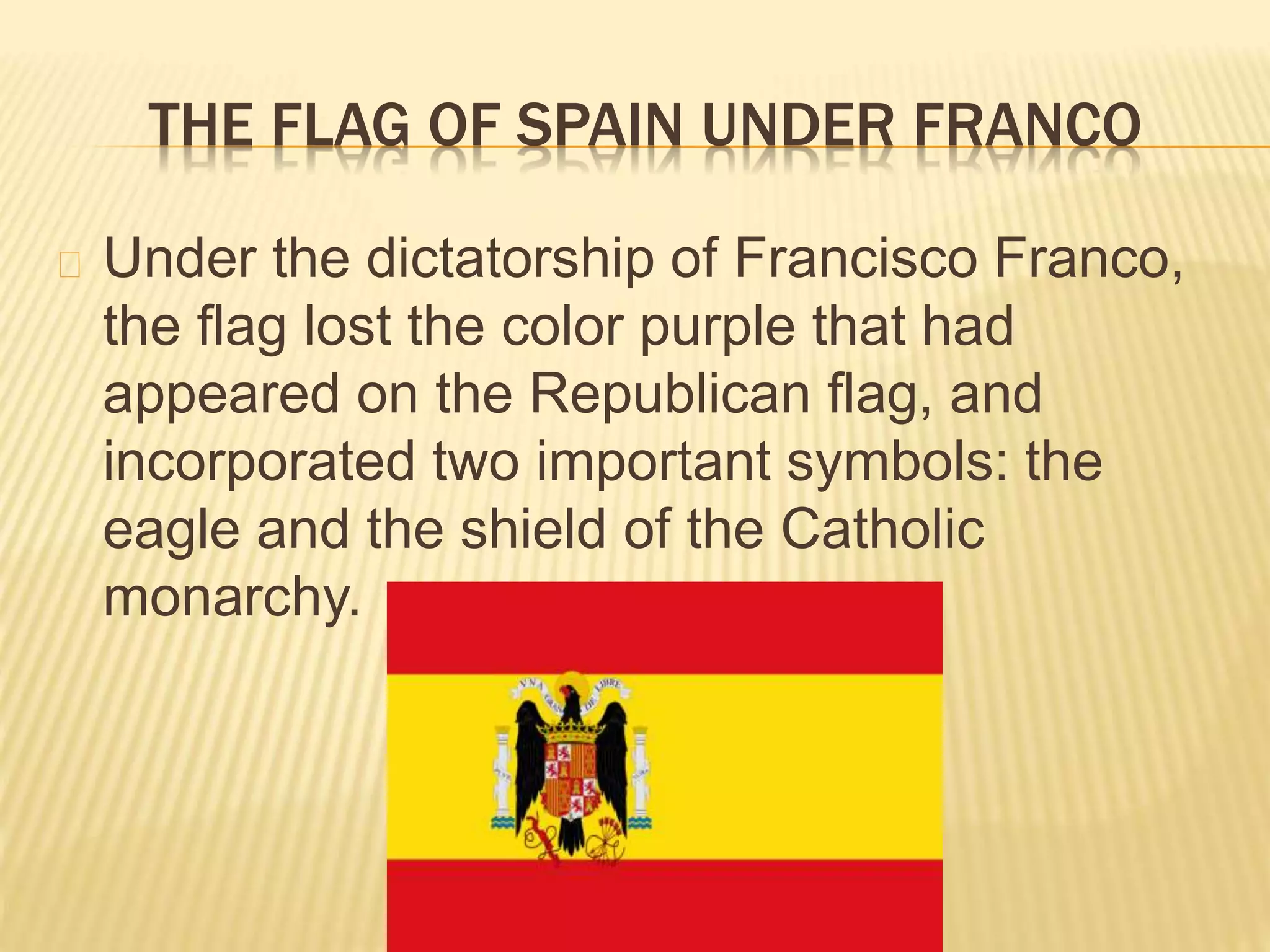 Spanish flag History | PPTX