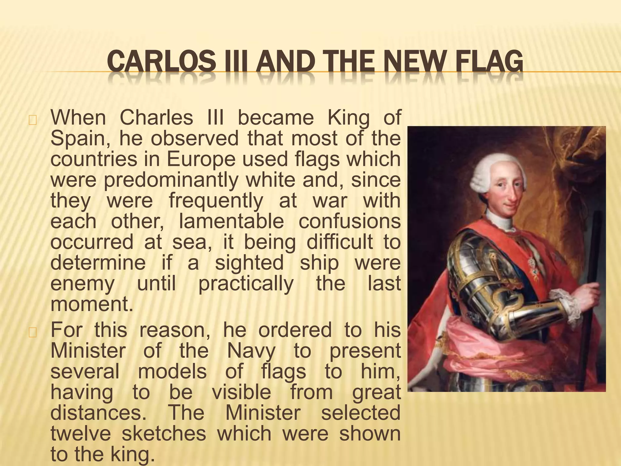 Spanish flag History | PPTX