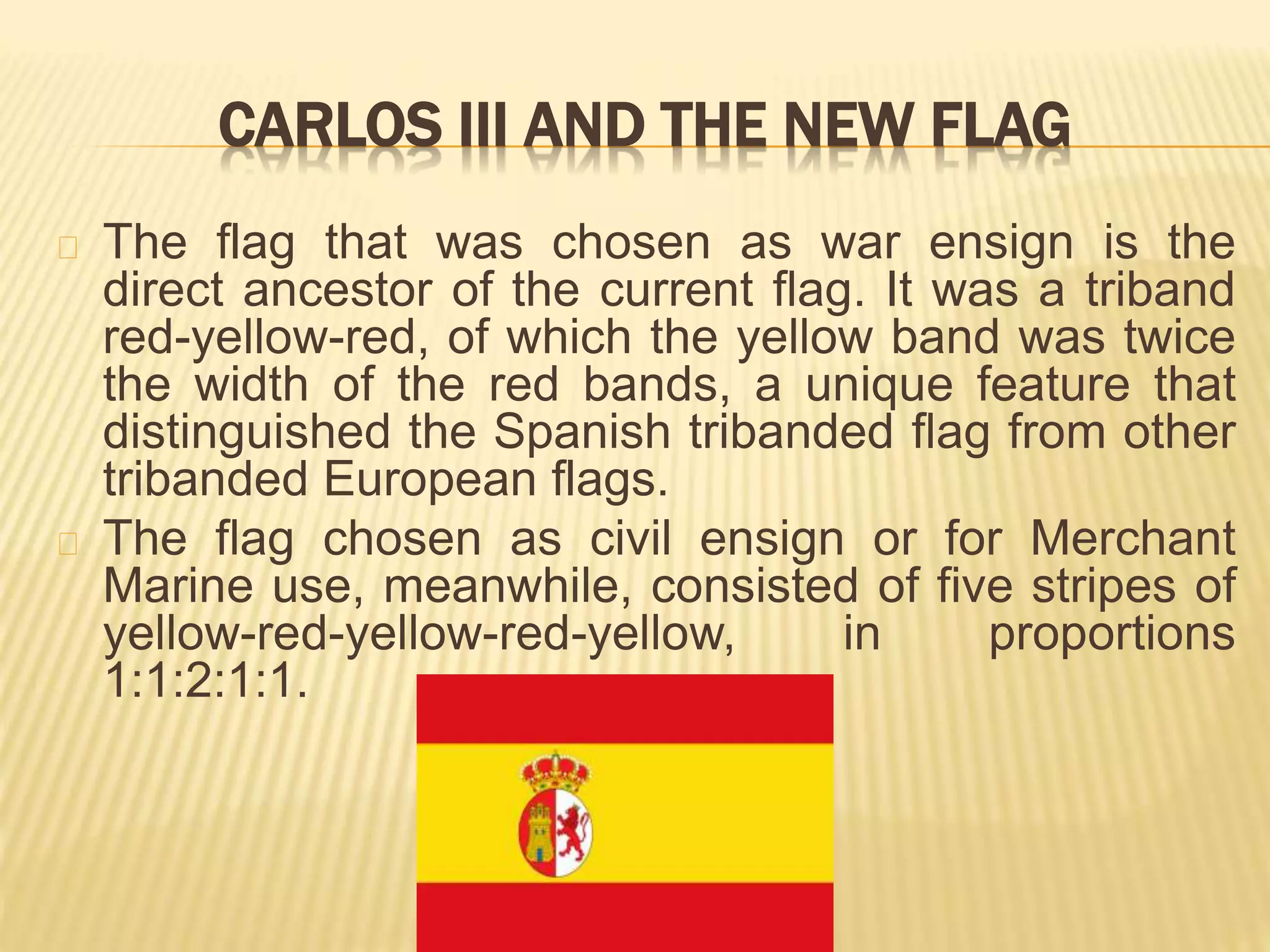 Spanish flag History | PPTX