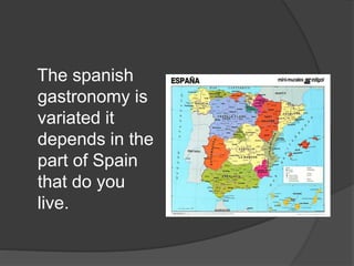 Spanish food | PPTX
