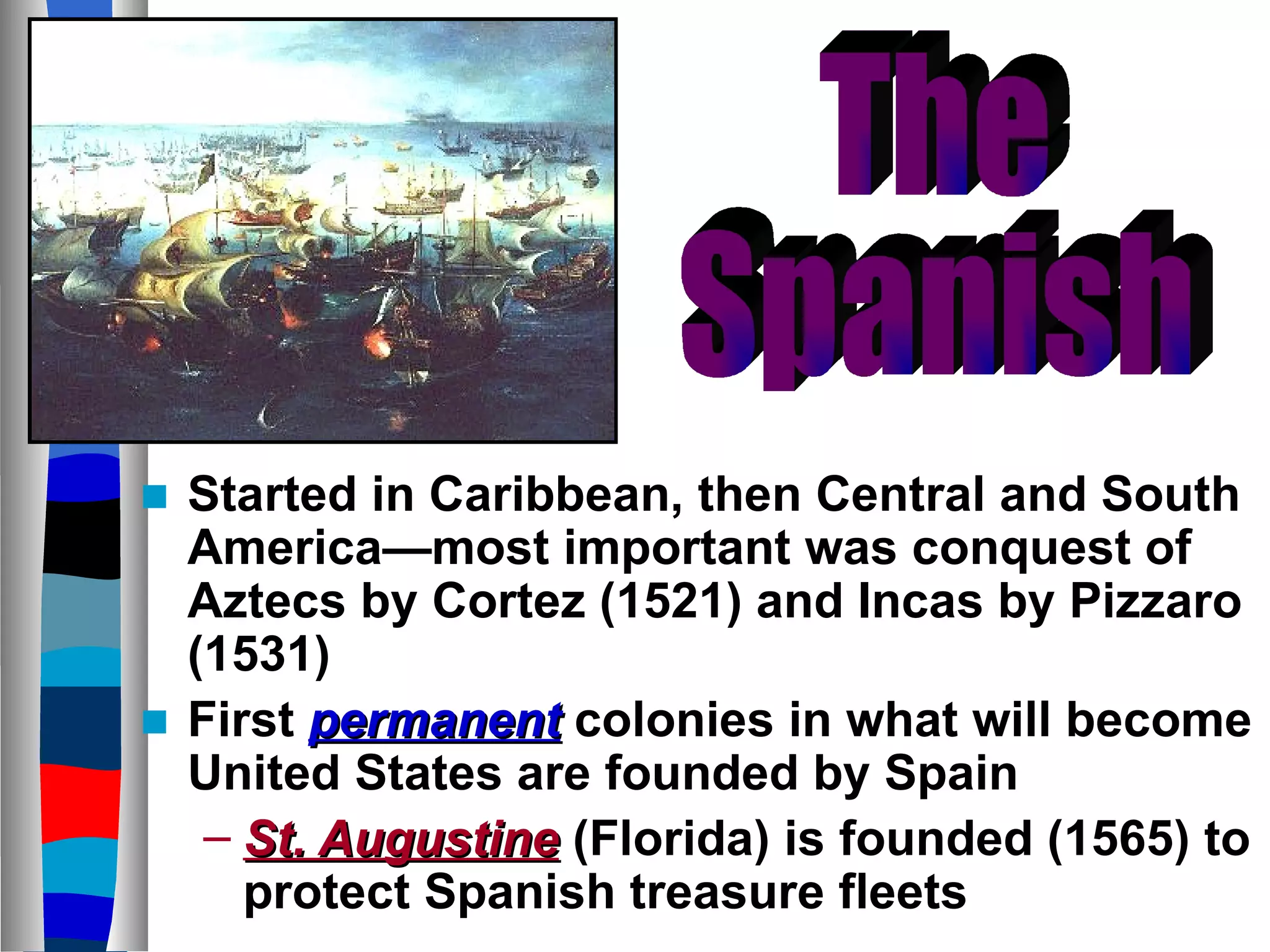 Spanish, French, and English Colonies | PPT