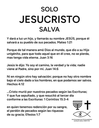 Spanish Gospel Tract - ONLY JESUS CHRIST SAVES.pdf