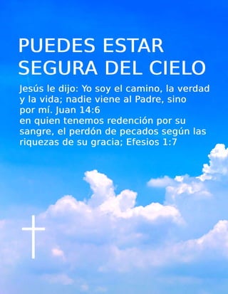 Spanish Gospel Tract - You Can Be Sure of Heaven | PDF | Christianity ...
