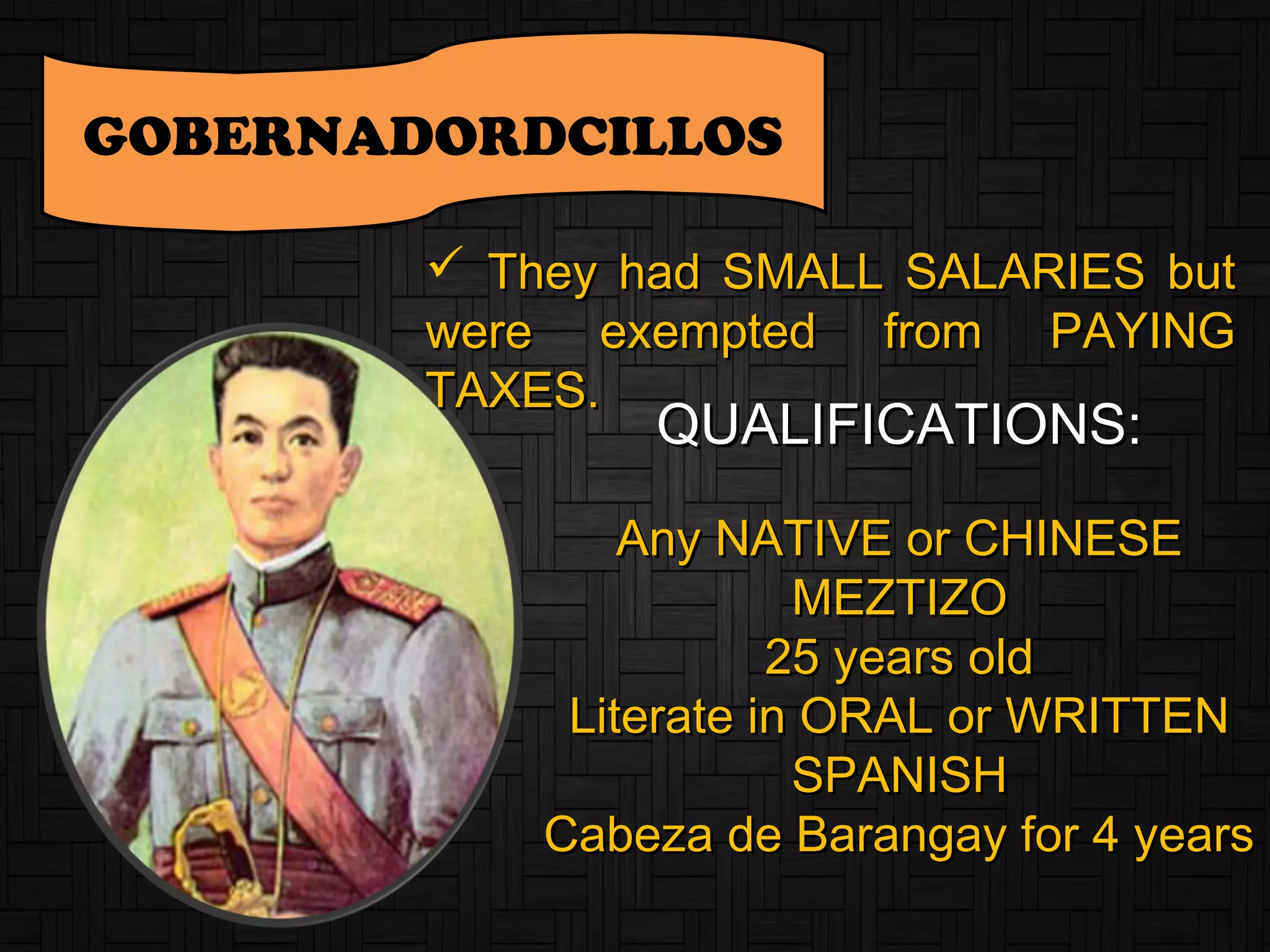 Spanish Government in the Philippines by Dexter Reyes GMATHS | PPT