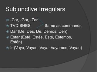 Spanish grammar 2 | PPTX