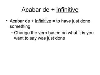 Spanish grammar book Jack Grigsby | PPT