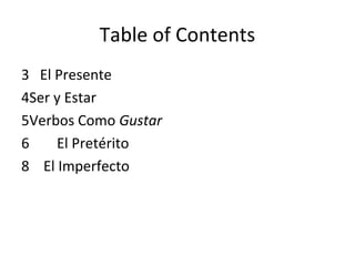Spanish Grammar Book - LD | PPT