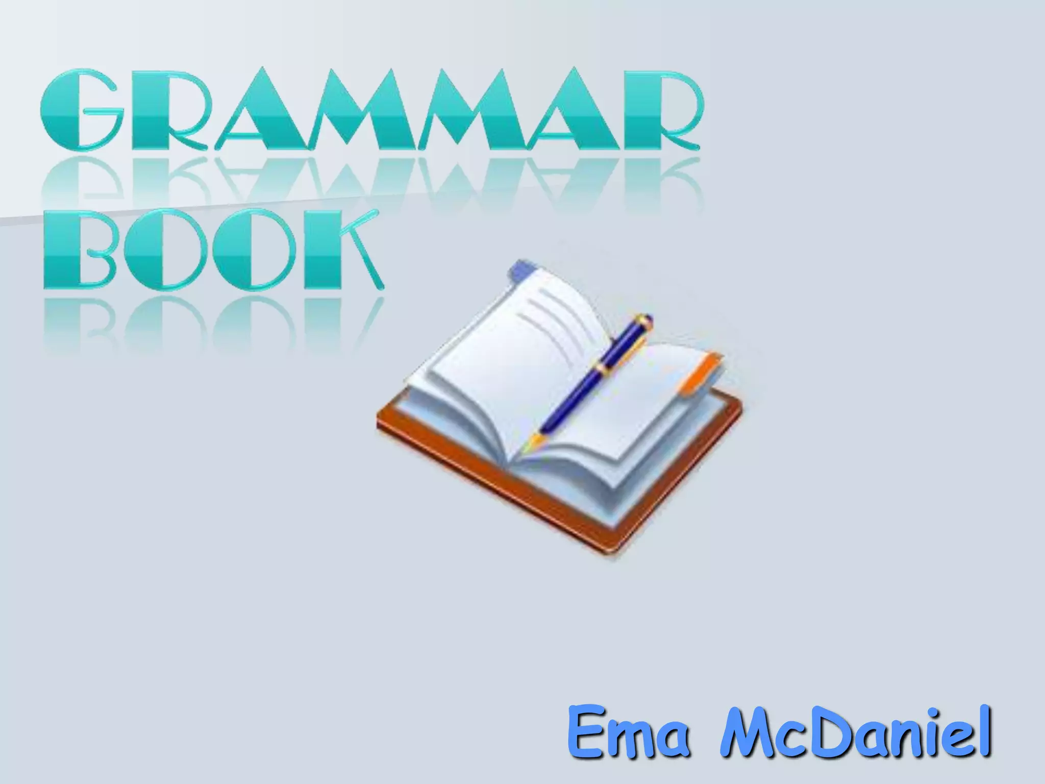 Spanish grammar book 2 | PPTX