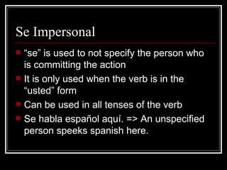 Spanish grammer book | PPT