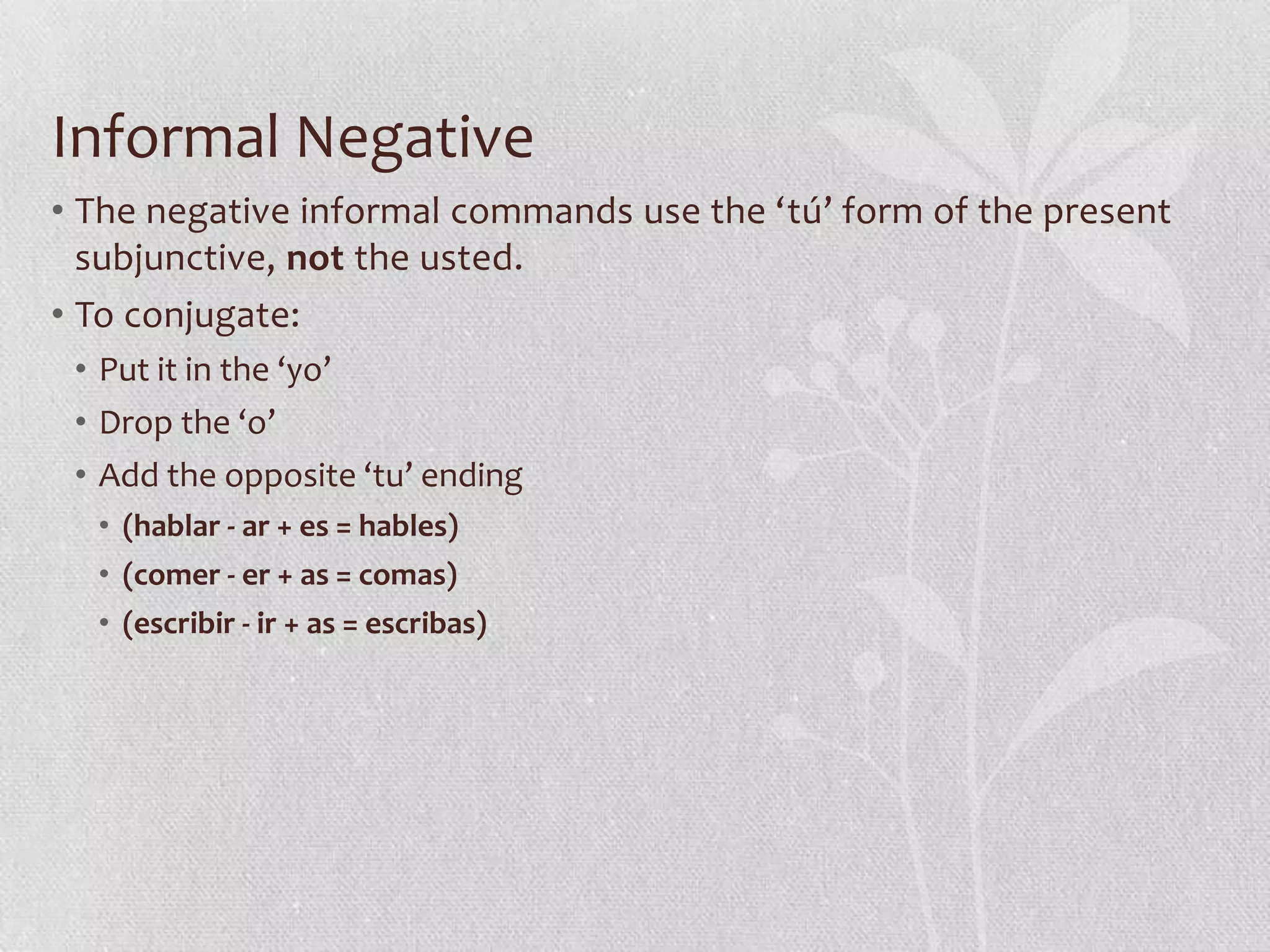 Spanish grammer book | PPTX