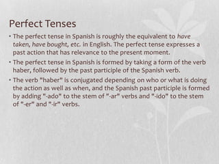 Spanish grammer book | PPTX