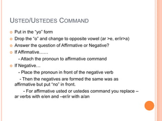 Spanish grammer book final | PPT