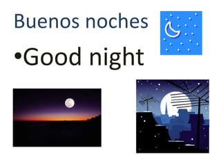 Spanish greetings | PPT